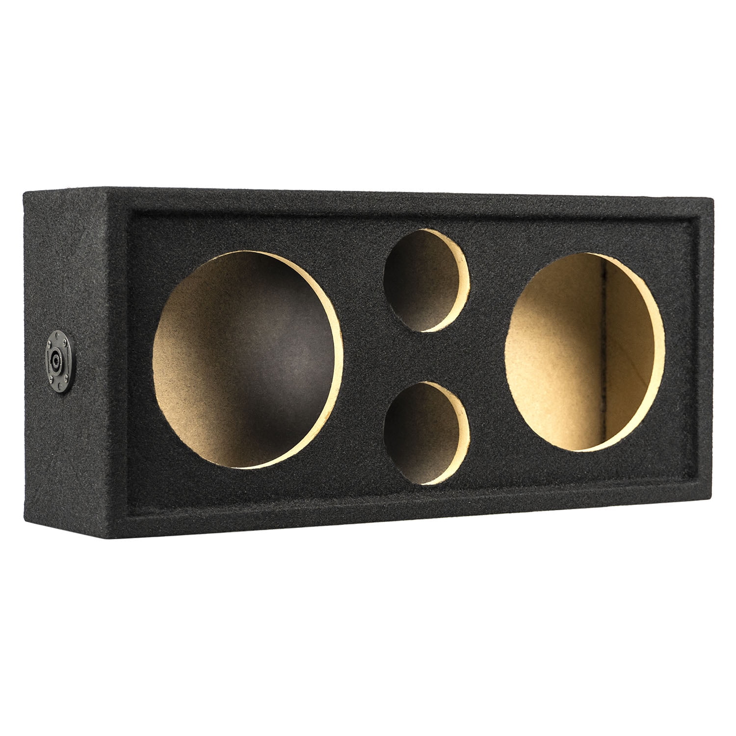 Car Audio Speaker Enclosure Box Chuchero For 10" Mids and 4" Tweeters ...