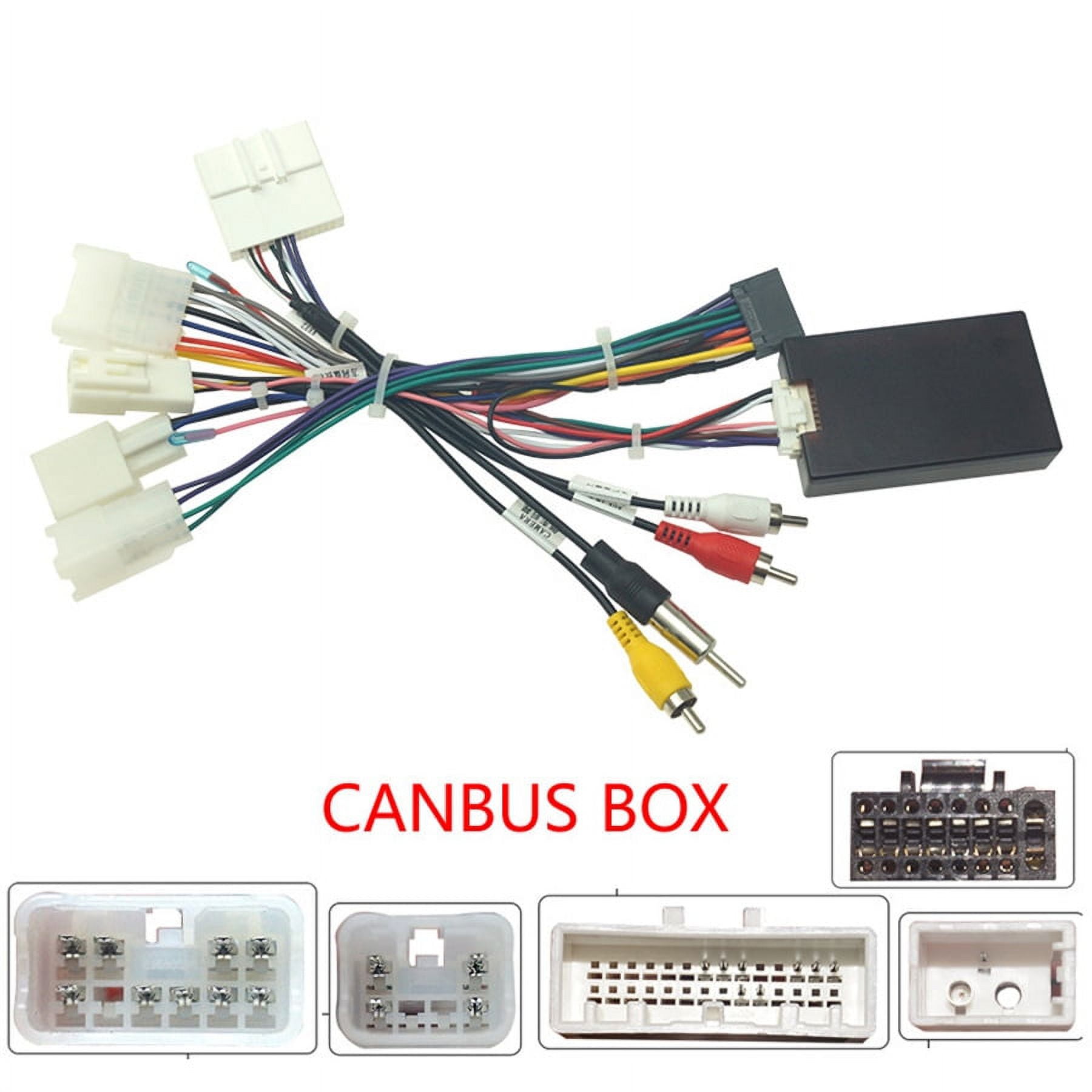 Car Audio Stereo 16 Pin Wiring Harness W/Canbus For Subaru XV Crosstrek ...