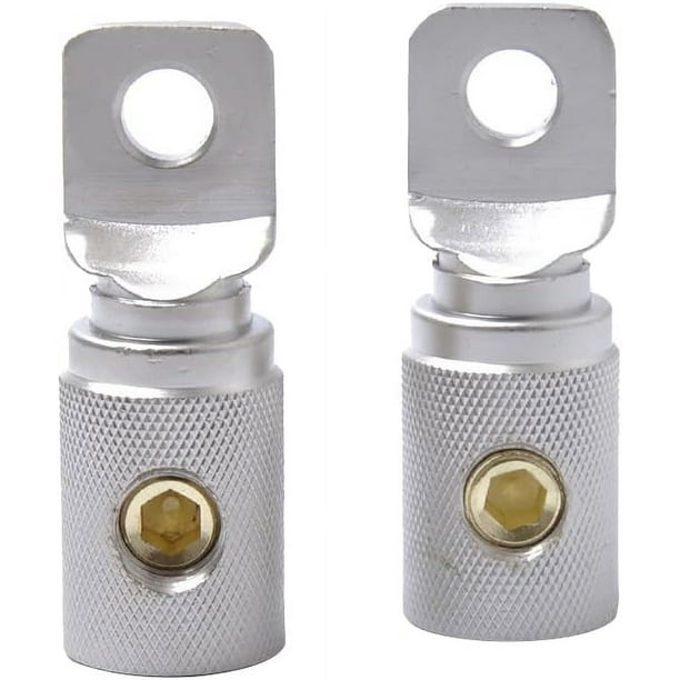 Car Audio Terminal Clamp A Pair, Sovob Car Audio Modified 0Ga Round ...