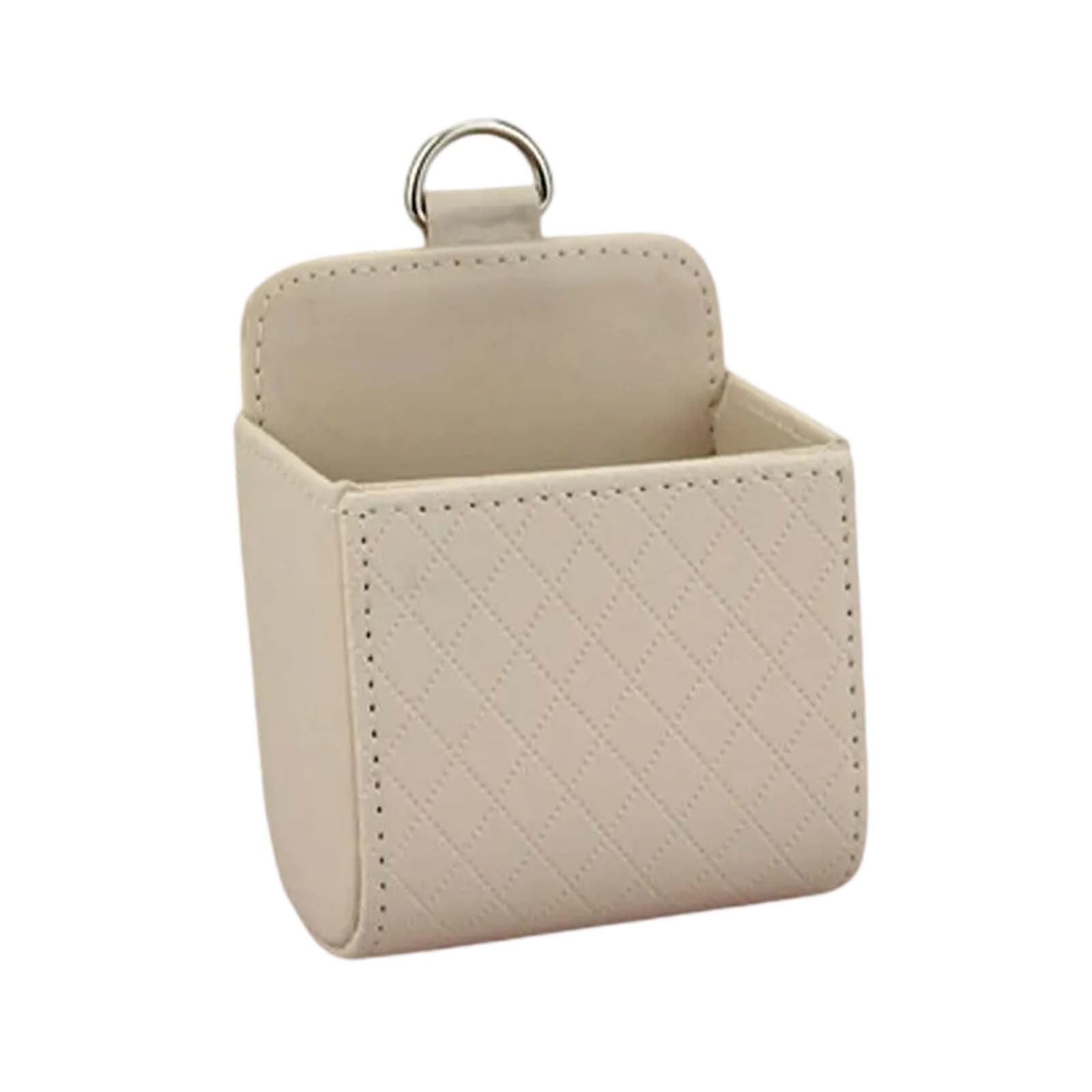 Car Auto Air Vent Leather Tidy Storage Hanging Bag Case Organizer for ...