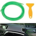 Car Auto Green Interior Door Gap Edge Line Insert PVC Molding Trim ...