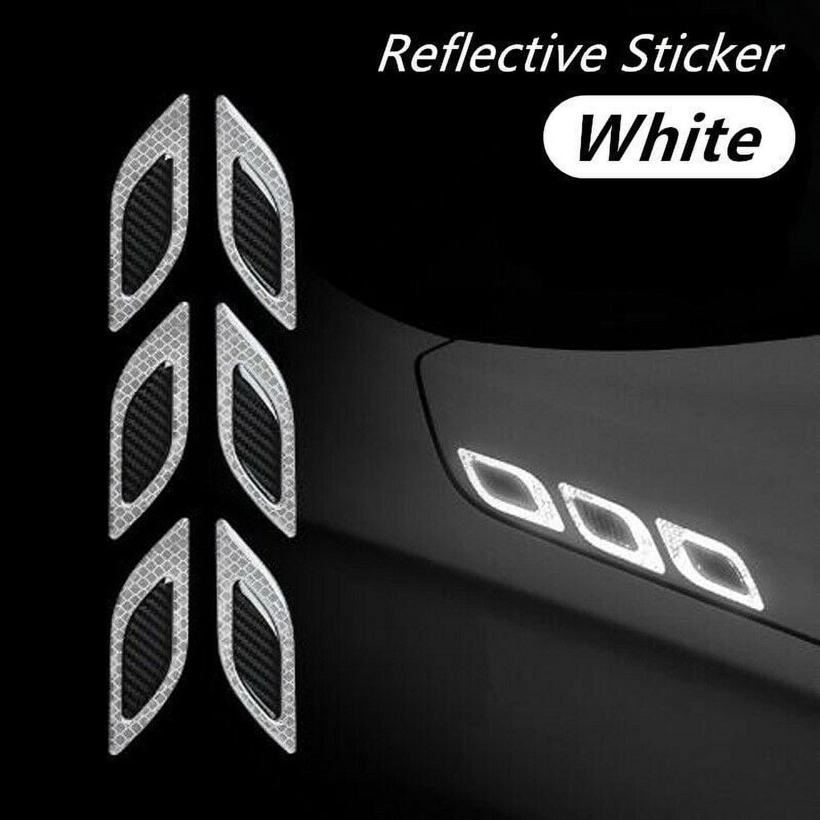 Car Auto Reflective Warn Strip Tape Bumper Safety Stickers Decal Car ...