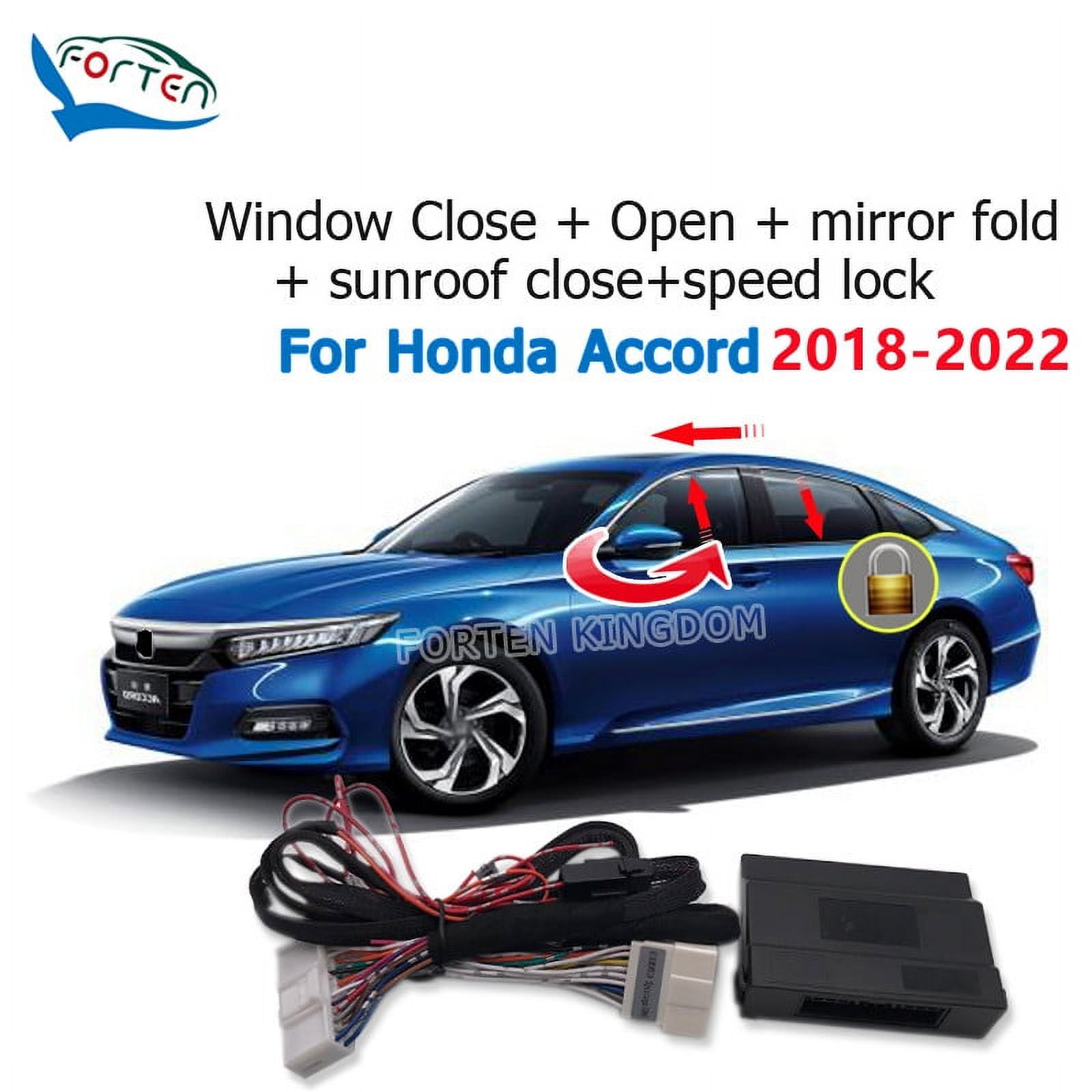 Forten Kingdom Auto Window Closer, Mirror Folder, Sunroof Closer, Lock ...