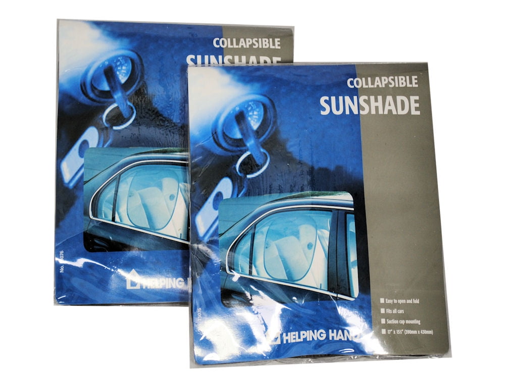 Car Auto Windshield Visor Collapsible Foldable Sun Shade Window Black ...