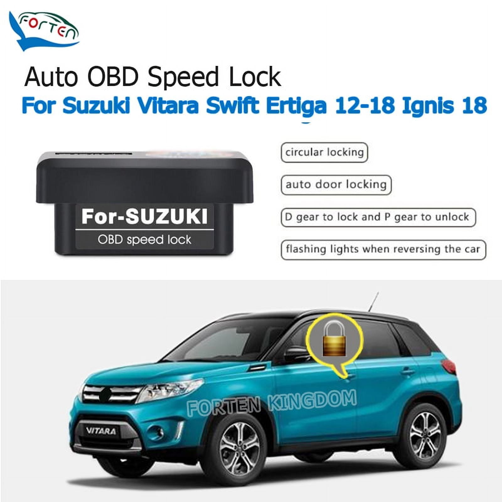 Car Automatic OBD Gear Door Speed Lock & Unlock Device For Suzuki/ Vitara/ Swift/ Ertiga 12-18 ...