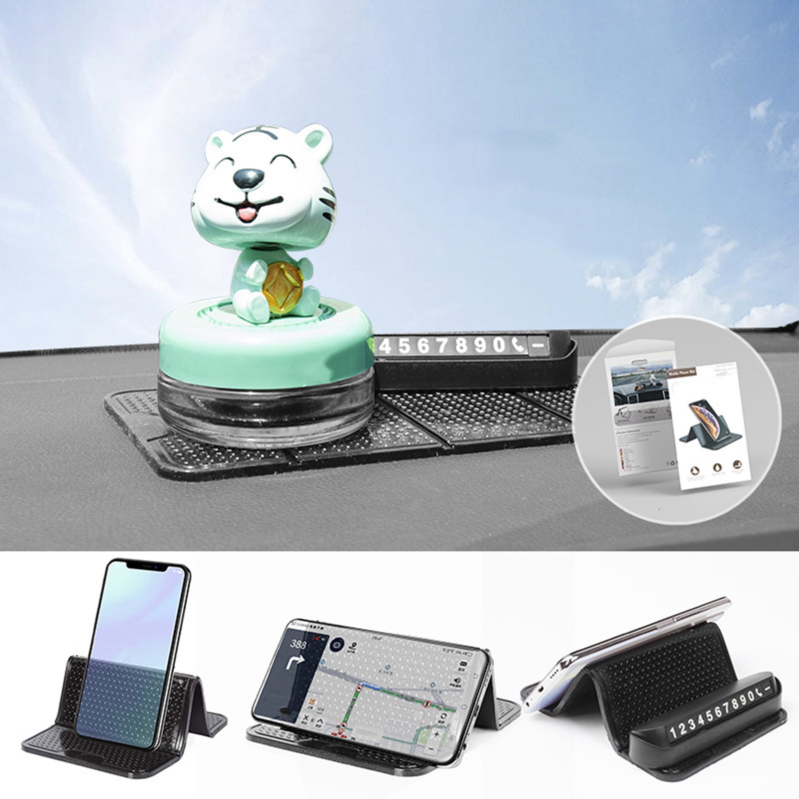 Car Avoid Slip Pad Multifunctional Dashboard Support Bracket Car Avoid ...