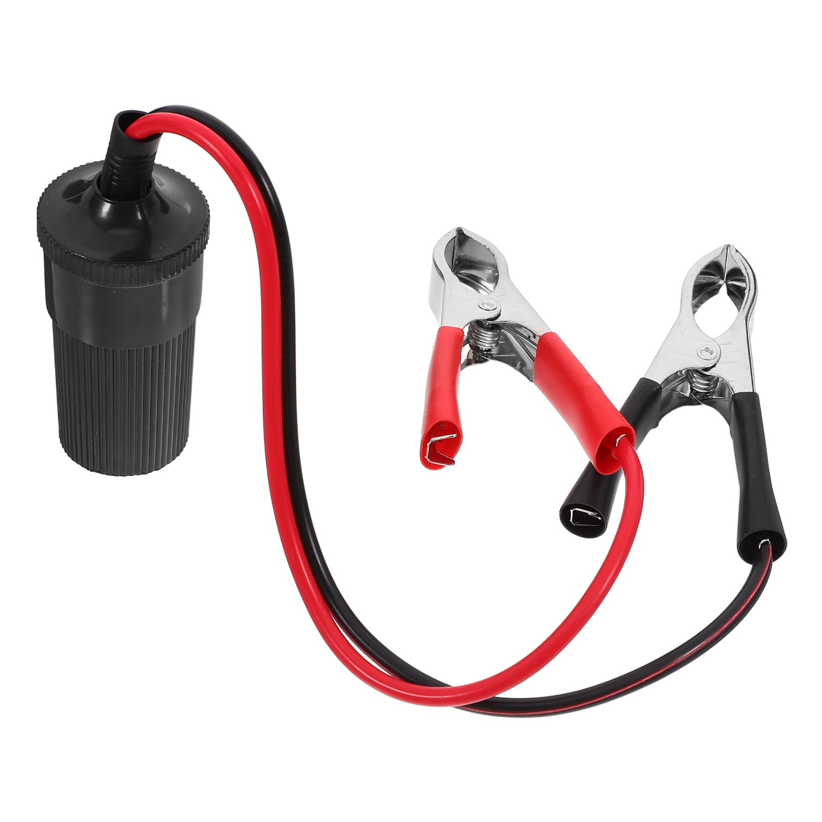 Car Baatery Alligator Clip On Terminals Clips Auto Cigarette Lighter ...
