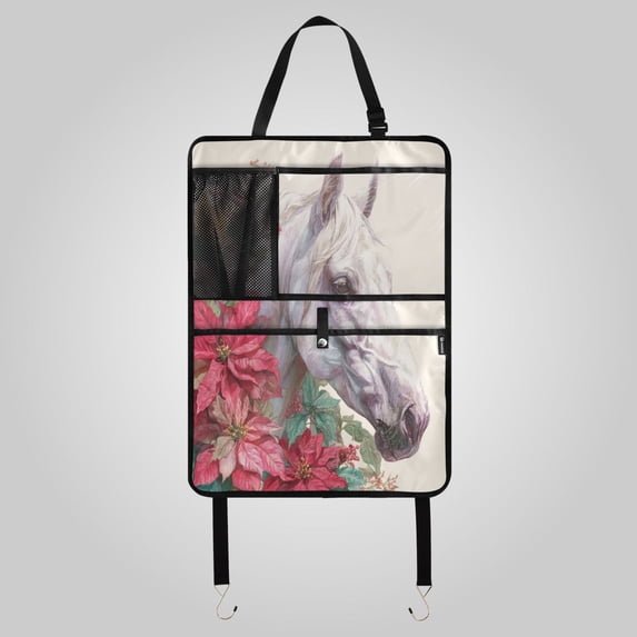 Car Back Seat Organizer Antique Nylon Fabric Thickened Waterproof Foot ...