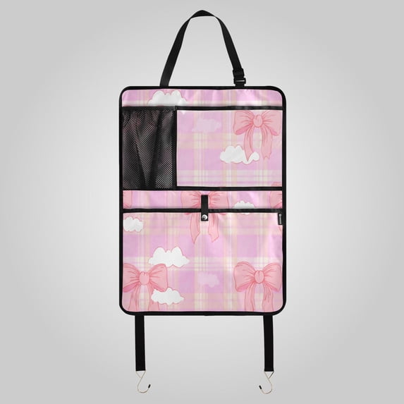 Car Back Seat Organizer Antique Nylon Fabric Thickened Waterproof Foot ...