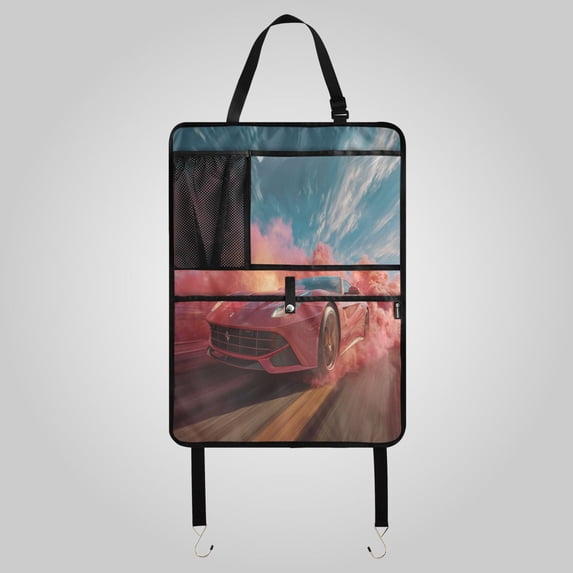 Car Back Seat Organizer Antique Nylon Fabric Thickened Waterproof Foot ...
