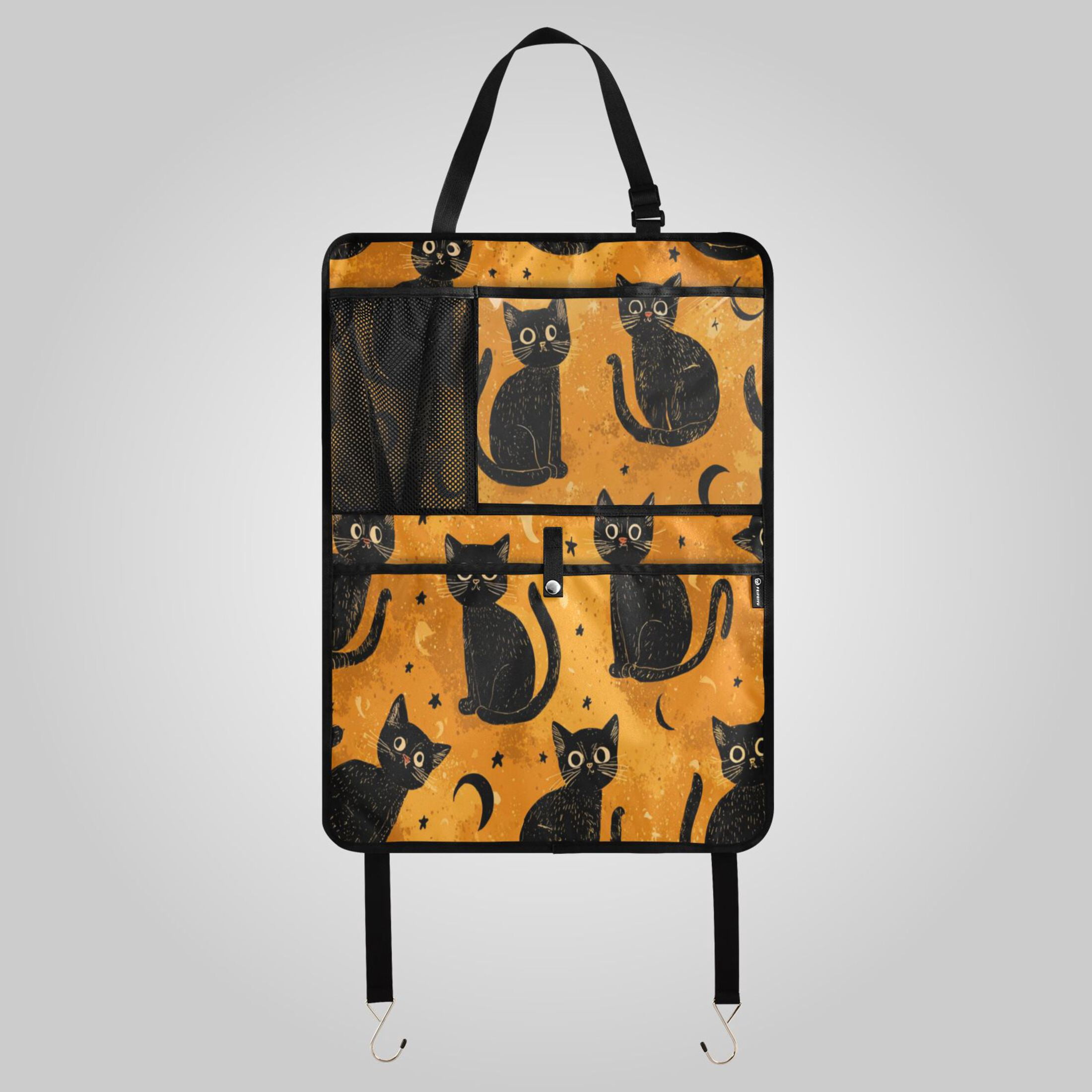 Car Back Seat Organizer Antique Nylon Fabric Thickened Waterproof Foot ...