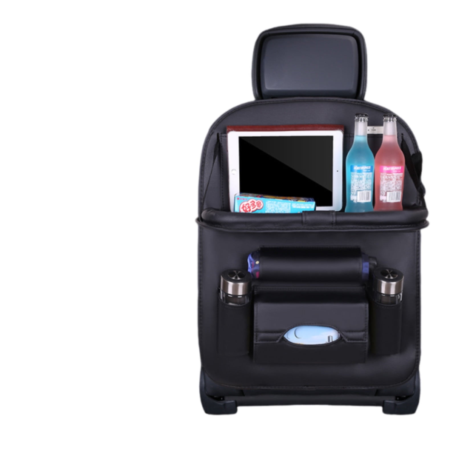 Car Seat Protector ASENDIWAY Car Back Seat Organizer With Foldable ...