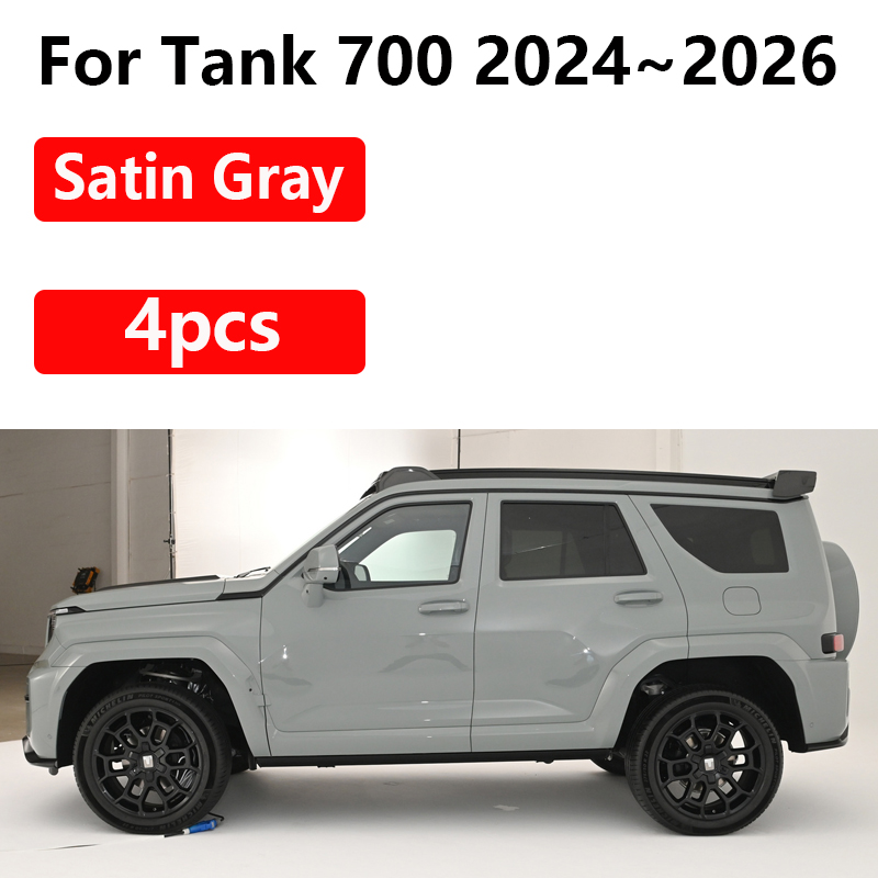 Car Baking Paint Mudguards for Great Wall GWM Tank 700 2024~2026 Mud ...