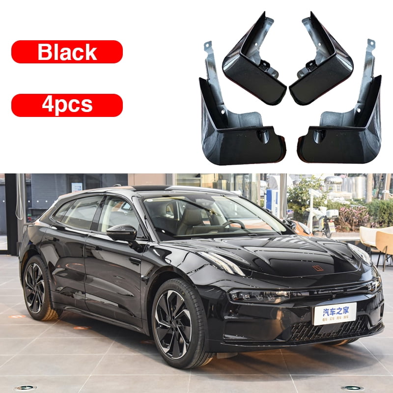 Car Baking Paint Mudguards for Zeekr 001 2021 2022 2023 2024 Mud Flaps Splash Guard Front Rear ...