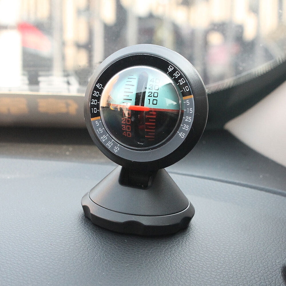 Vehicle Angle Indicator Car Inclinometer & Slope Meter - 360° Gradient Balancer For Off-Road ...