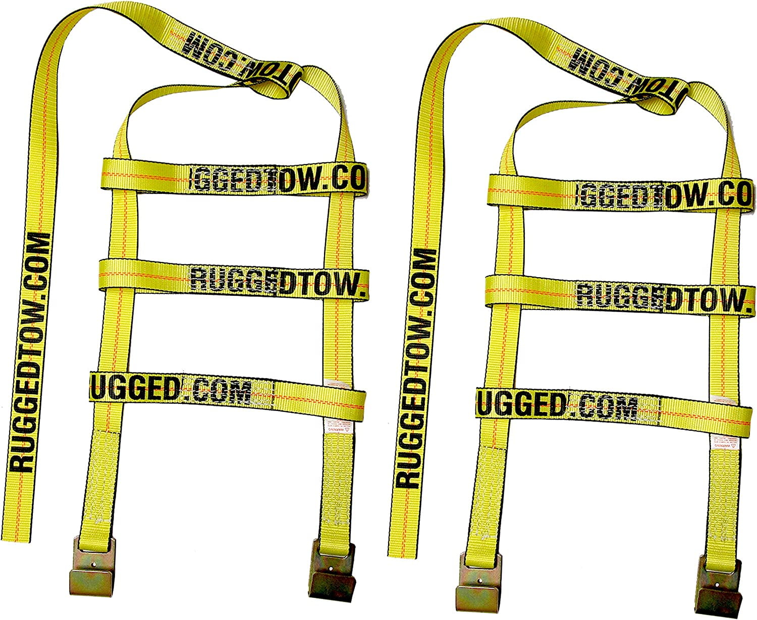 Car Basket Straps Adjustable Tow Dolly Demco Wheel Net Set Flat Hook ...