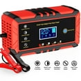 Car Battery Charger, 8A 12V/24V Battery Charger and Trickle Charger ...