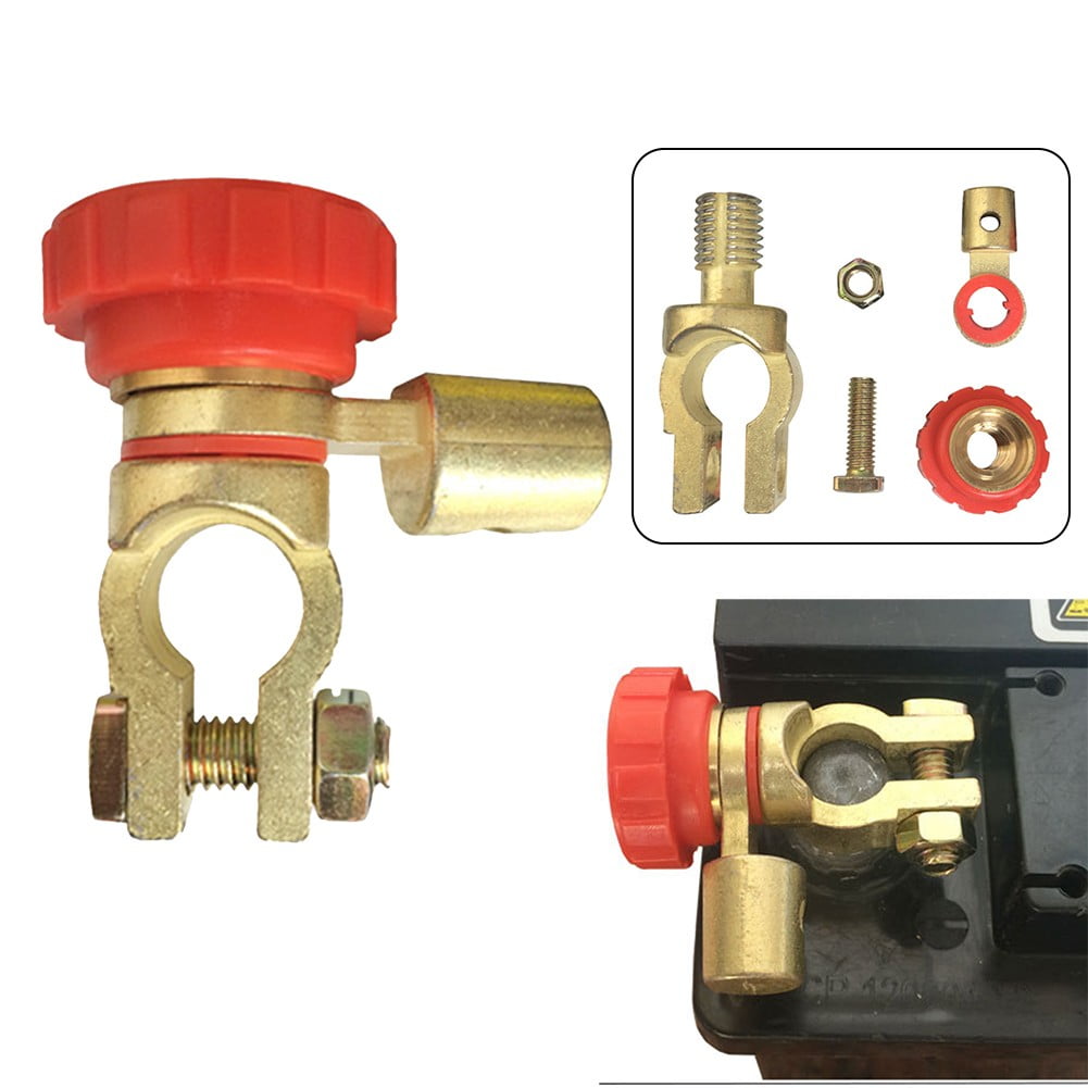 Car Battery Disconnect Switch 17mm Isolator Cut Off Switch Metal ...