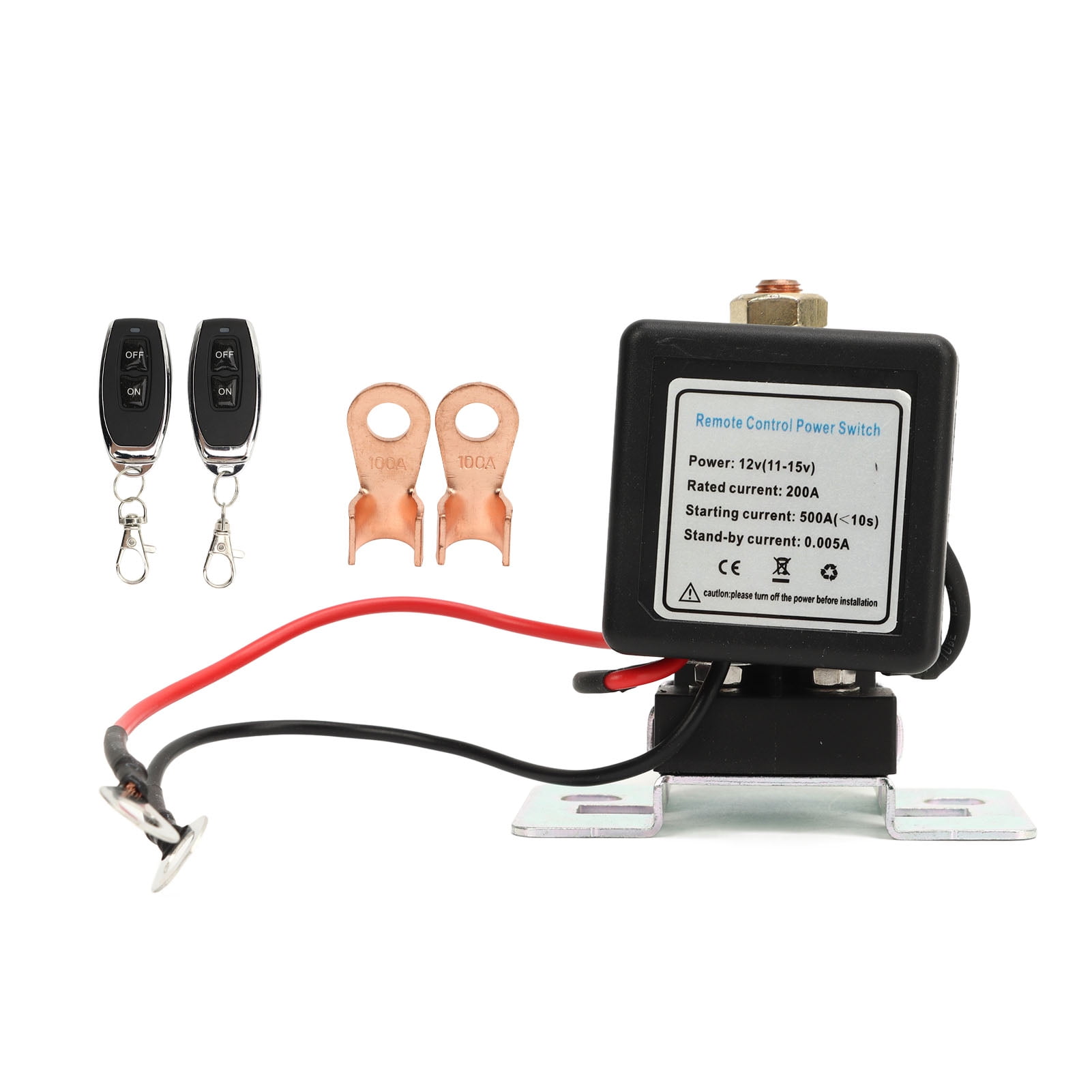 Car Battery Disconnect Switch High Current Master Battery Power Kill ...