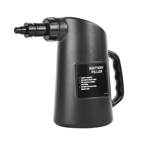 Car Battery Filler Battery Jug Distilled Water W/Auto Shut Off Auto ...