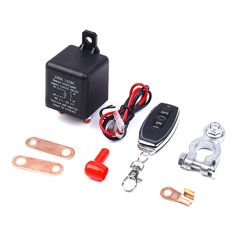 Car Battery Intelligent Breaker Wireless Remote Kit DC12V Wireless ...
