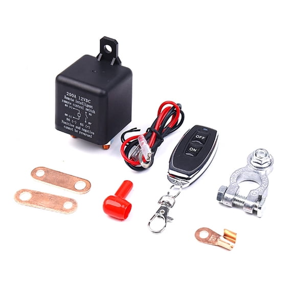 Car Battery Intelligent Breaker Wireless Remote Kit DC12V Wireless ...
