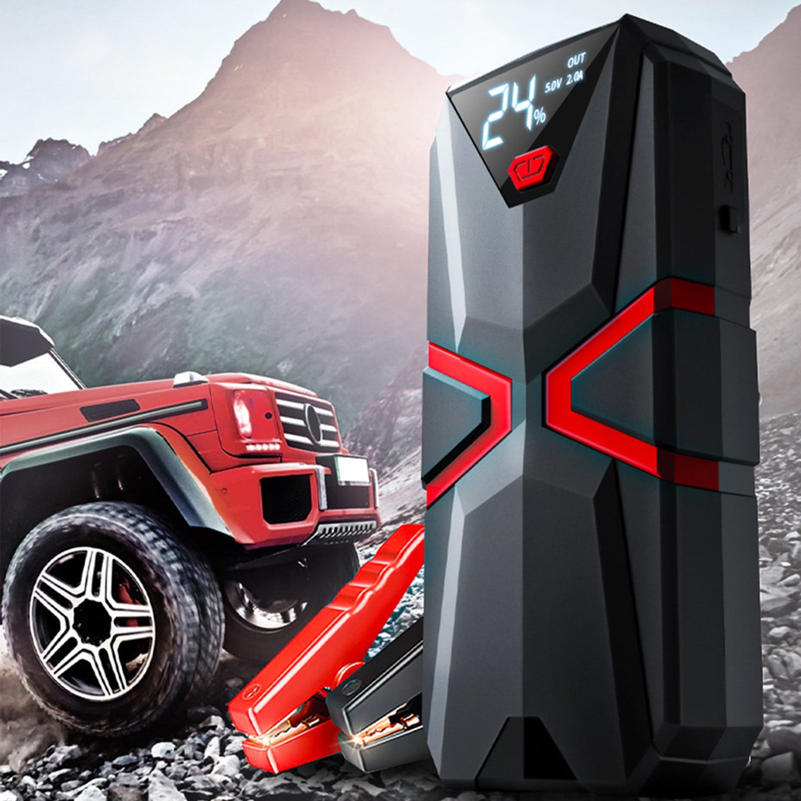 Car Battery Jump Starter under $5! Yannianjz Car Battery Jump Starter ...