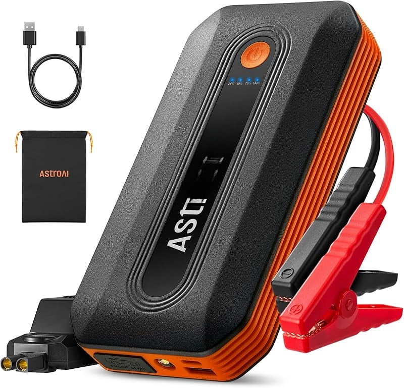 Car Battery Jump Starter, Car Jumper Starter Battery Pack ,Portable ...