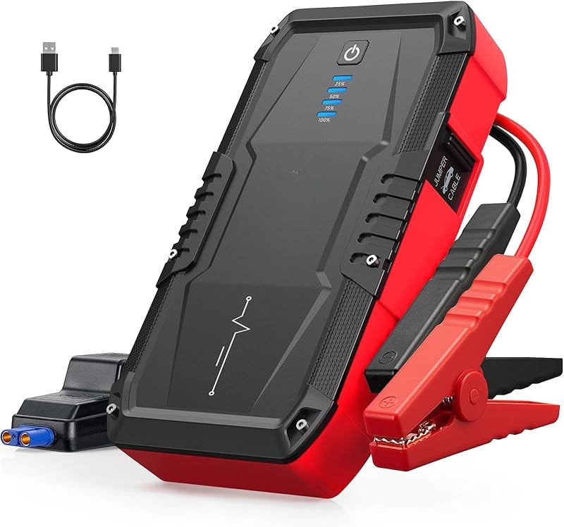 Car Battery Jump Starter, Car Jumper Starter Battery Pack ,Portable ...