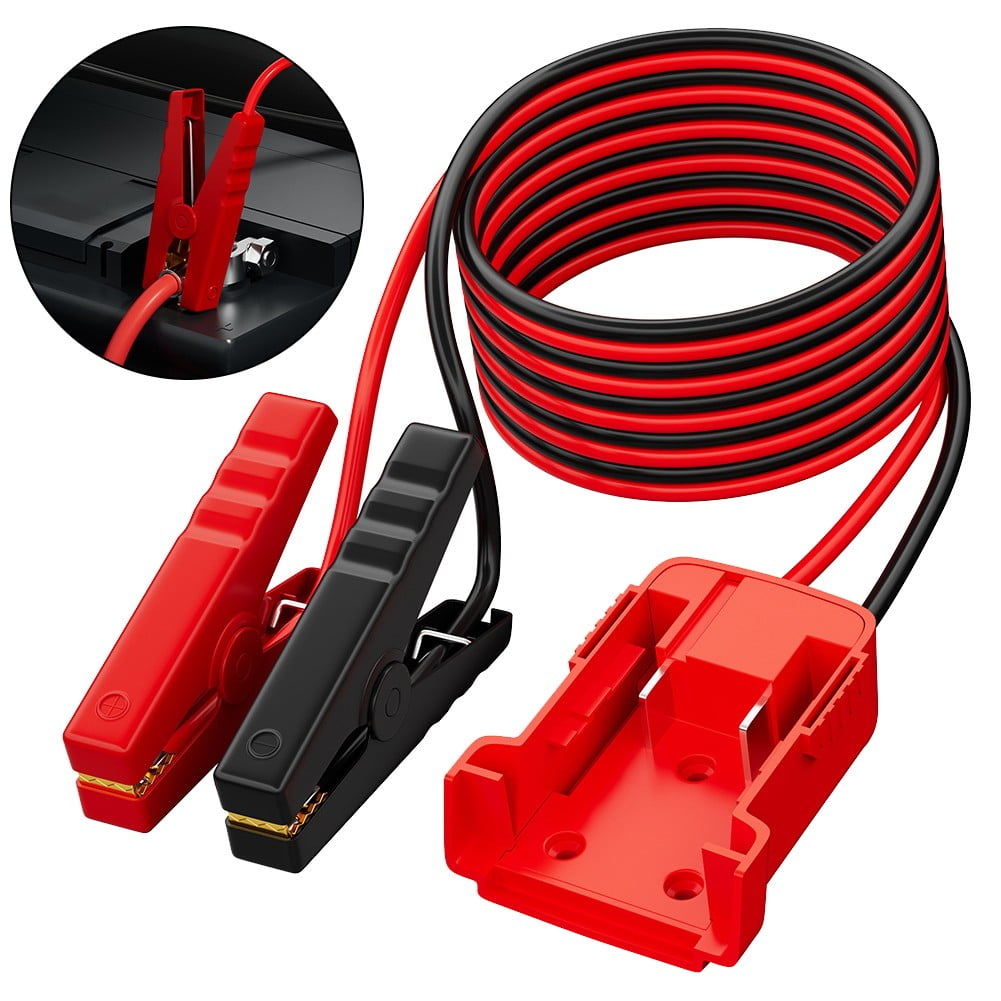 Car Battery Jump Starter Power 12Awg Cable Jump Starter Kit For Dewalt ...
