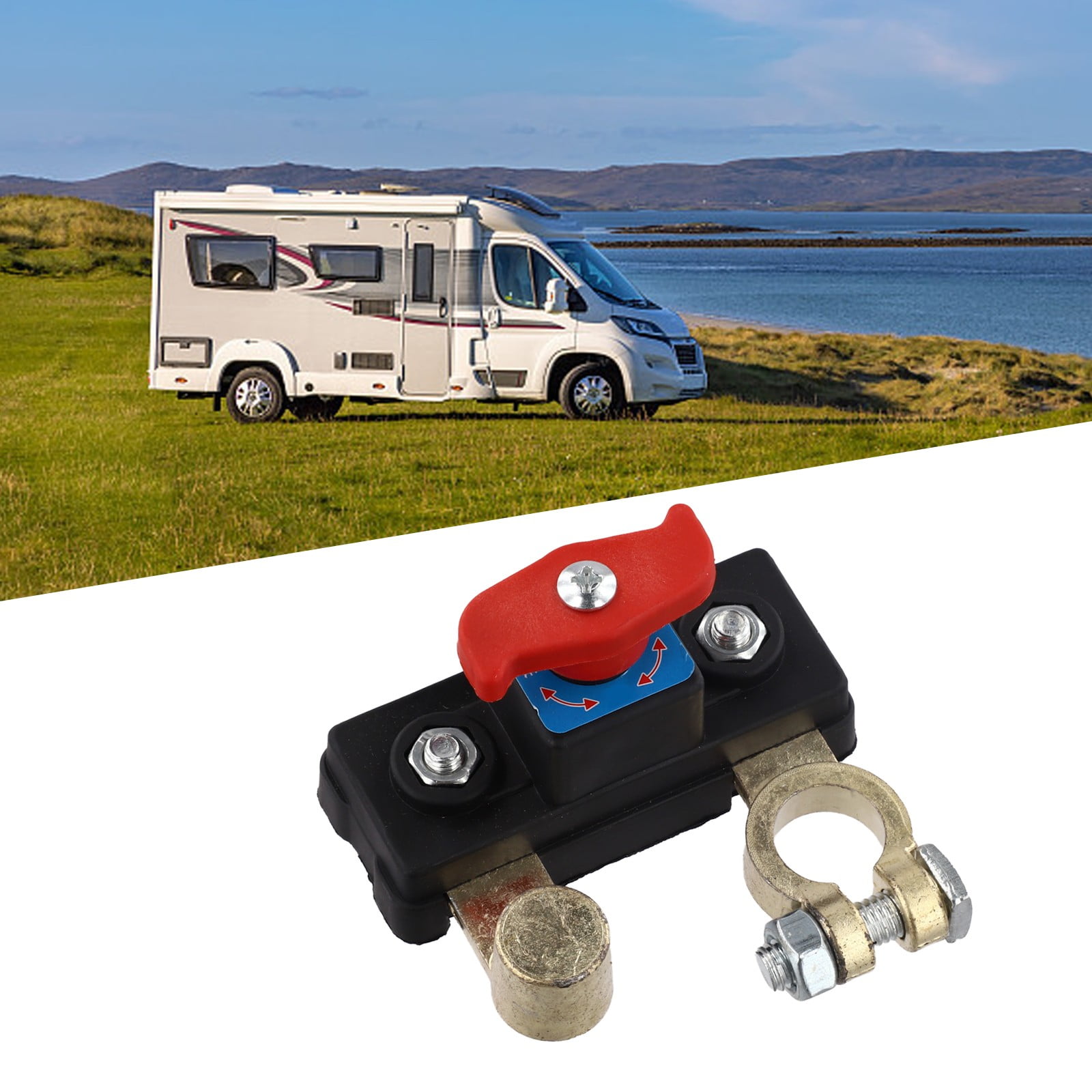 Car Battery Power-Off Switch 12V Car Battery Cut Off Switch Disconnect ...