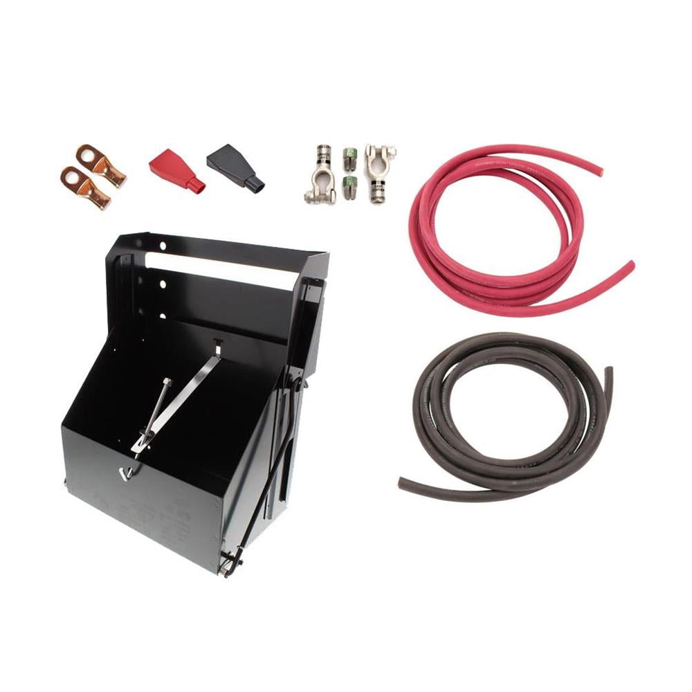 Car Battery Relocation Kit w/Steel Drop-Out Box - Walmart.com