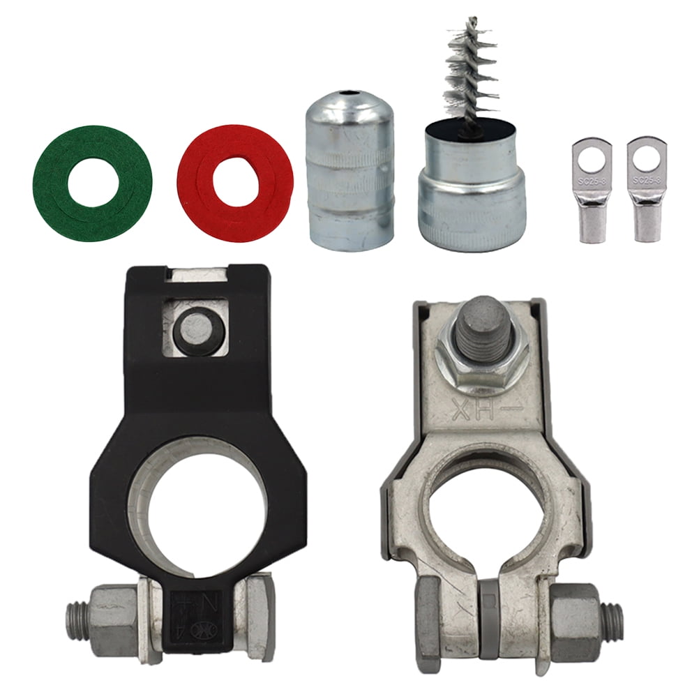 Car Battery Terminal Clamp Positive and Negative Terminals Vehicle ...