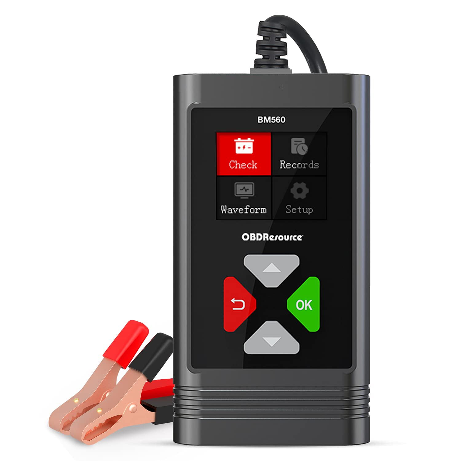 Car Battery Tester 6V 12V Battery Load Tester, BM560 100-2000 CCA Auto ...