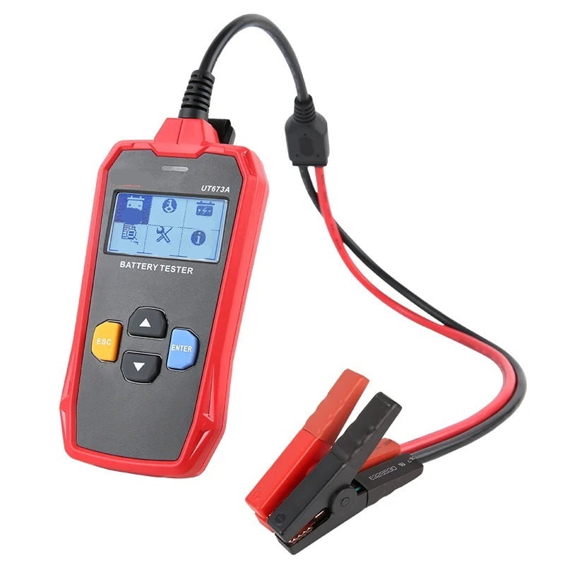 Car Battery Tester Charger Analyzer 12V 24V Voltage Battery Test ...