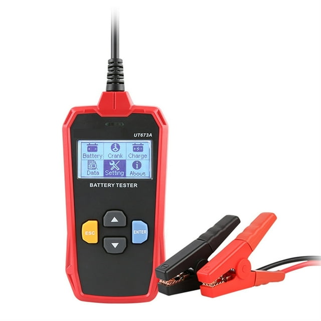 Car Battery Tester UT673A UT675A 12V 24V DC Load Tester Capacity Meter ...