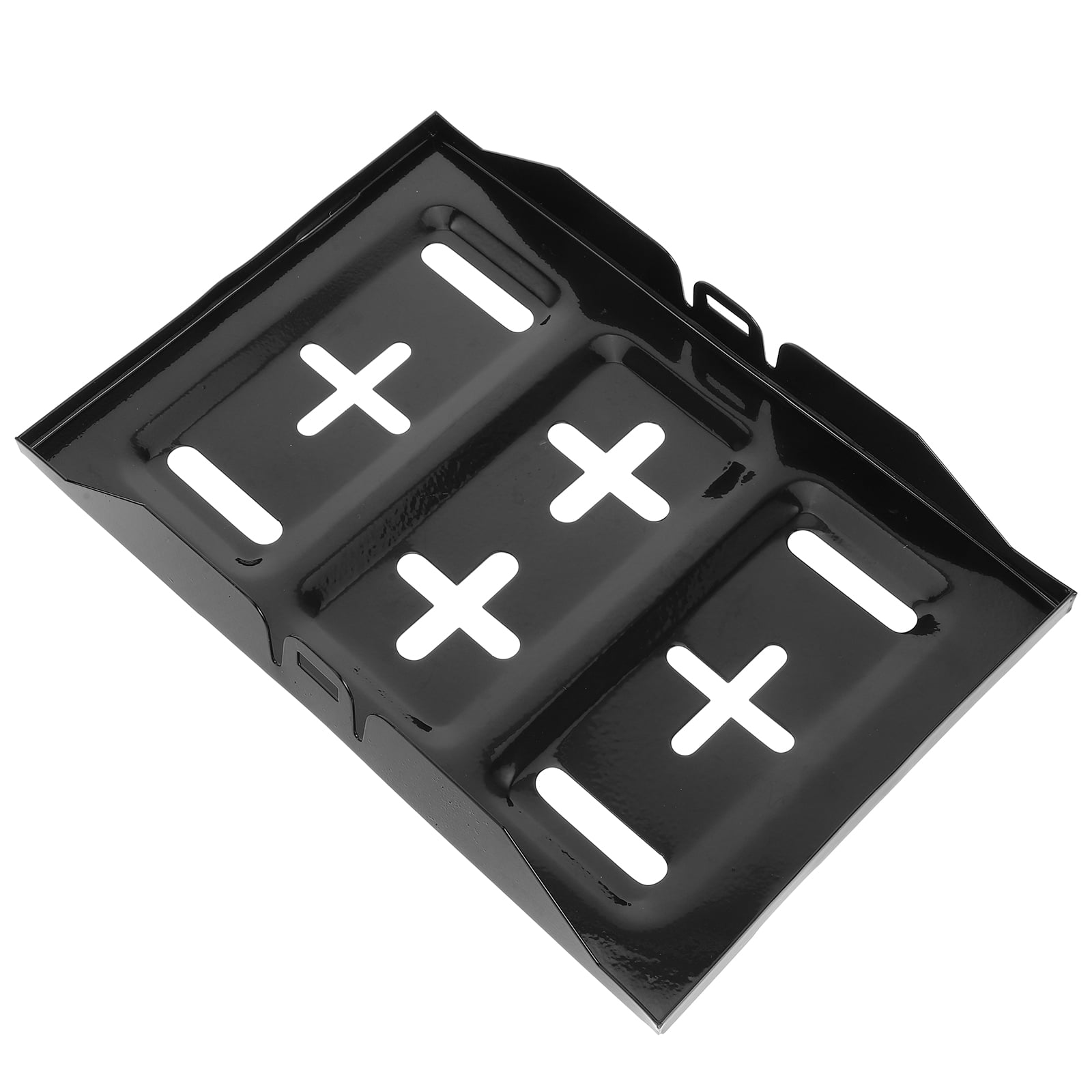 Car Battery Tray Bracket Universal Adjustable Stand Kit Black - Walmart.com