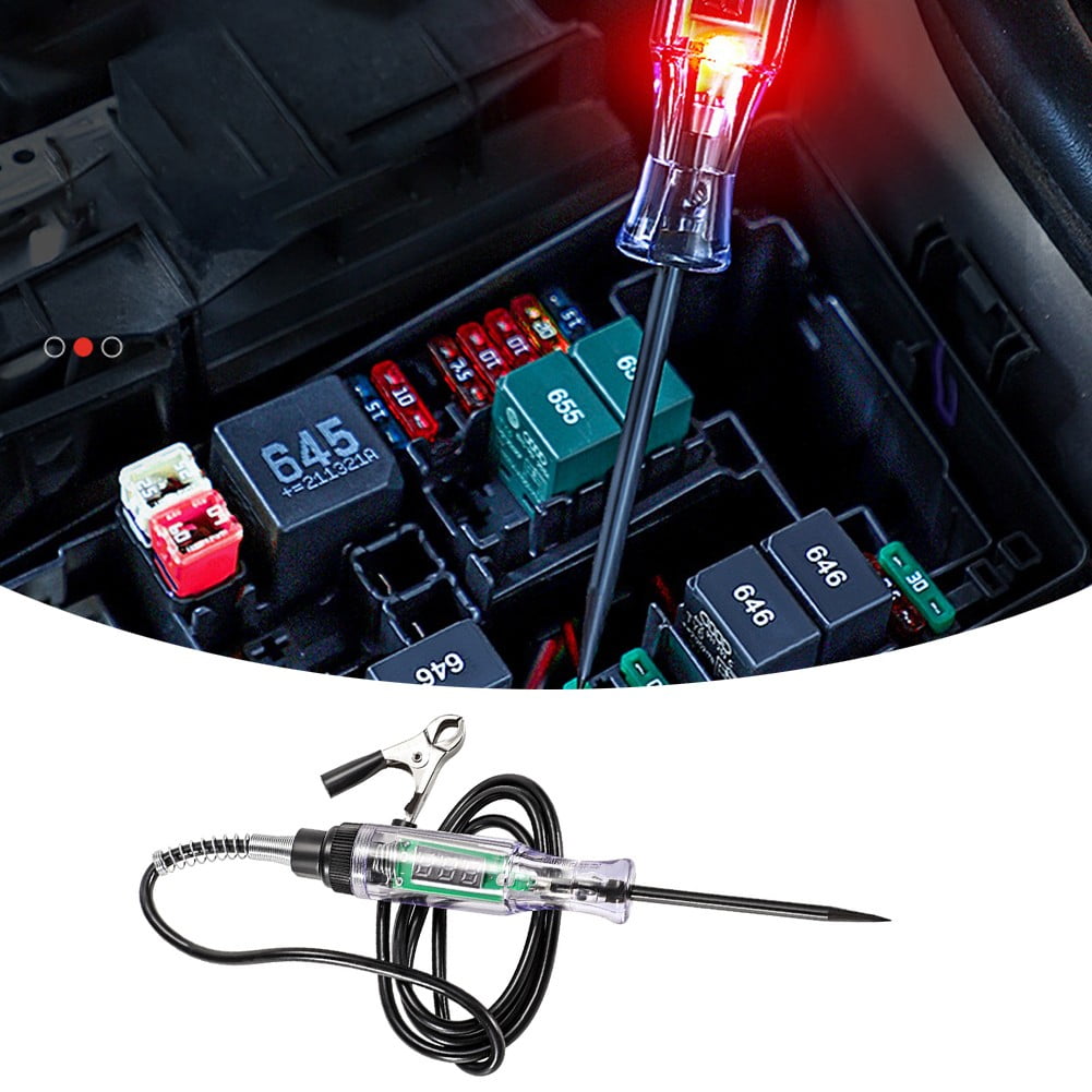 Car Battery Voltage Tester with Clear Digital Readings and Ergonomic ...