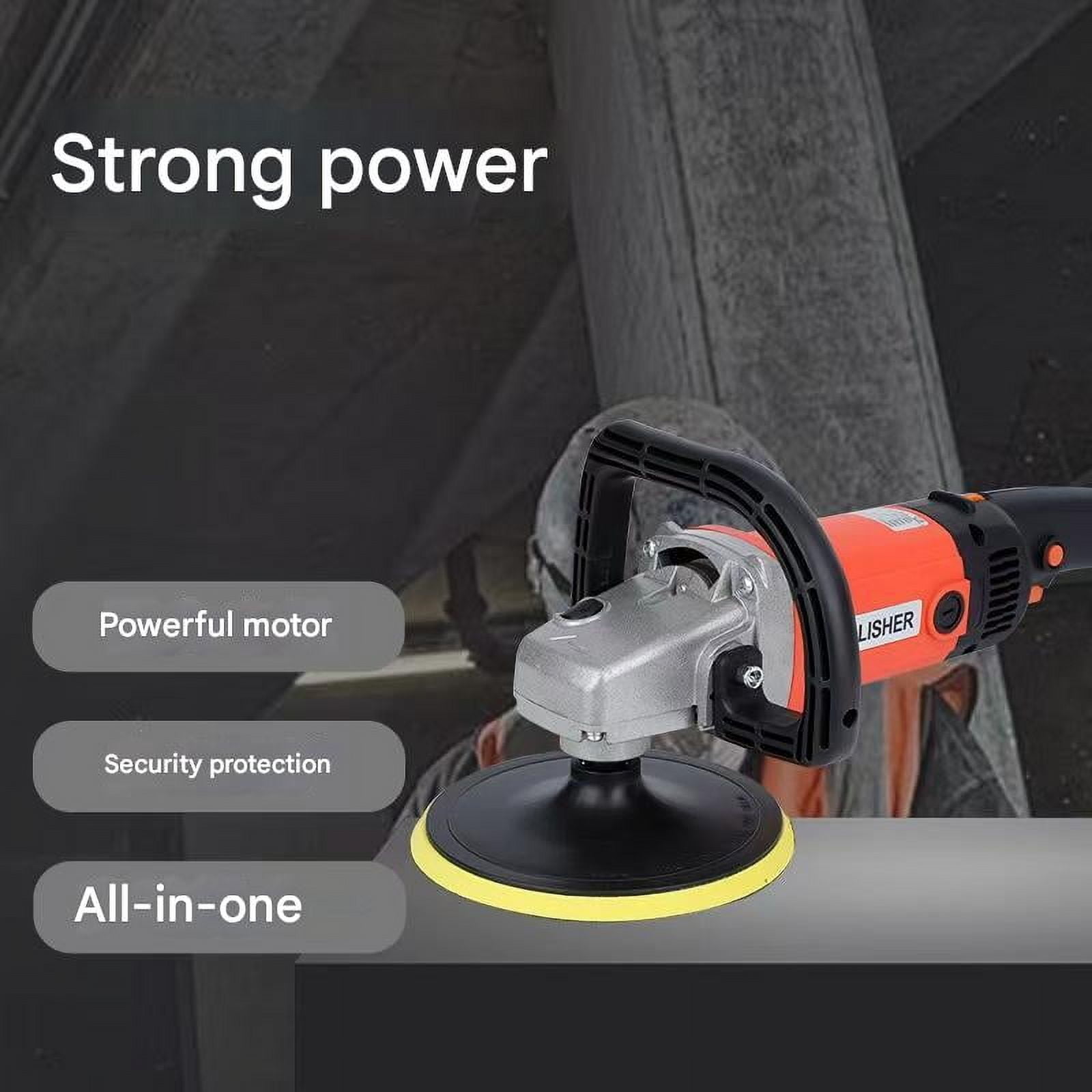Car Beautification Polisher 3000 RPM High Power 110V 1400W Speed ...