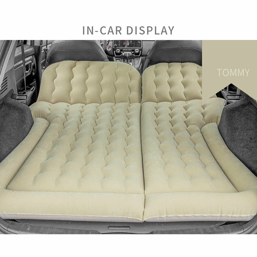 Car Bed Air Mattress with Motor Pump SUV Air Bed Mattress Inflatable ...