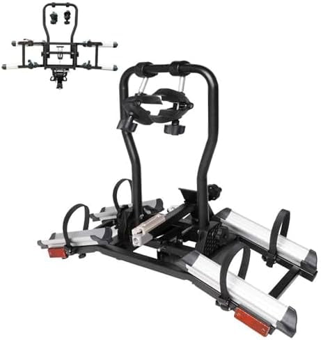 Car Bike Racks for 2 Bikes, Foldable Bicycle Car Racks for Car, SUV, or ...