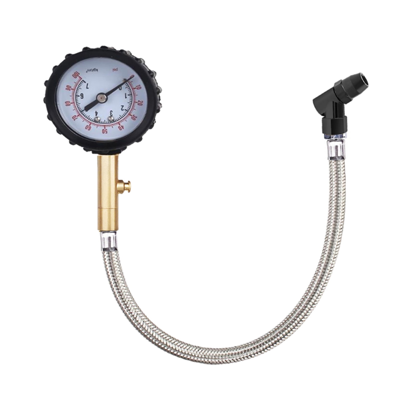 Car Bike Tire Pressure Gauge Auto Air Pressure Meter Tester Diagnostic ...