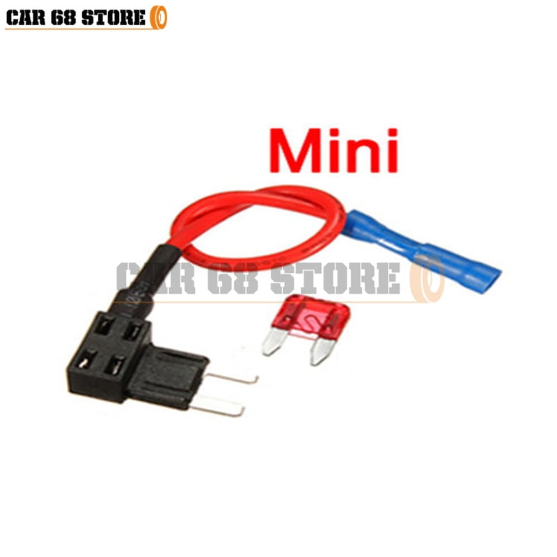 Car Blade Fuse Holder Add-a-circuit TAP Adapter Micro Mini Standard ATM ...