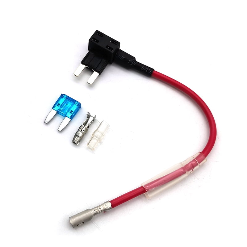 Car Blade Micro Fuse Adapter tap Dual Circuit Adapter Holder - Walmart.com