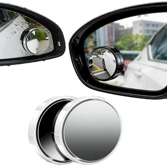 Car Blind Spot Mirror - 360° Adjustable Wide Angle Blindspot Mirrors ...