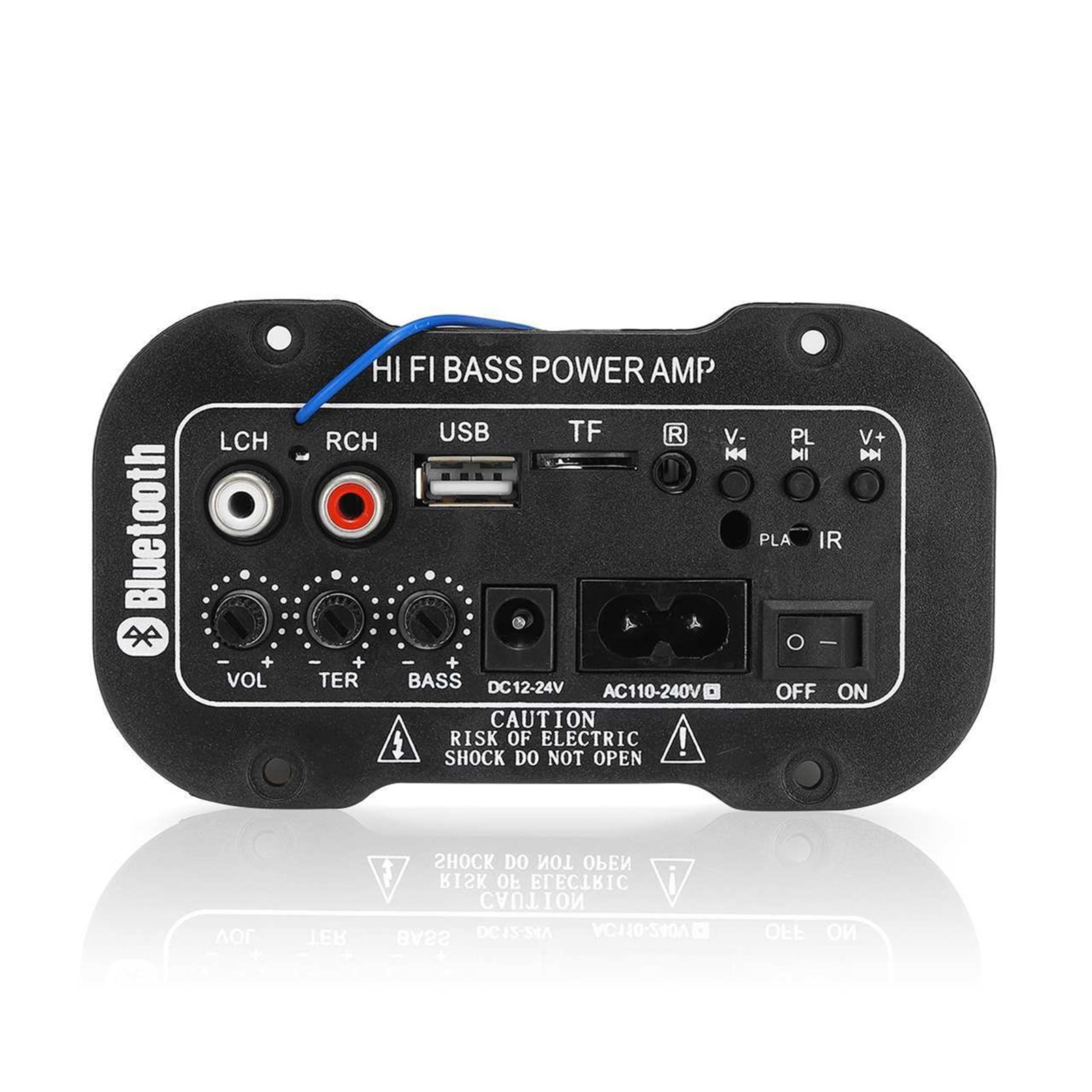 Car Bluetooth Amplifier Board Audio USB Dac FM Radio Amplificador TF ...