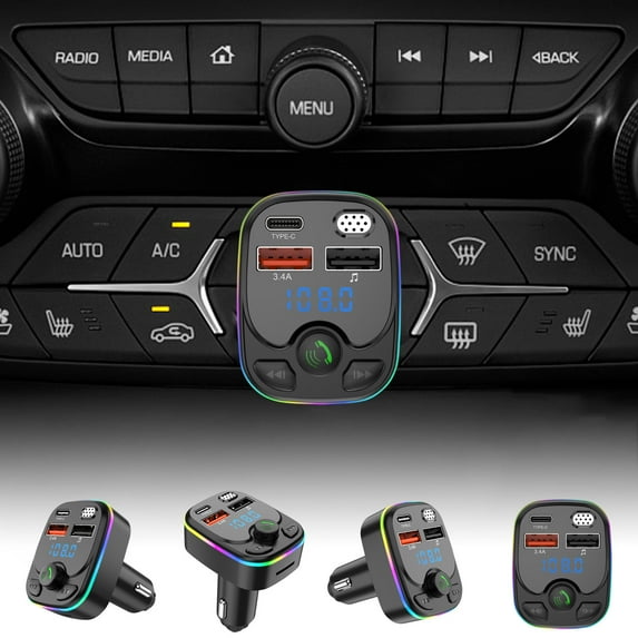 Car Bluetooth MP3 Player under $5! Kadlawus Car Bluetooth FM ...