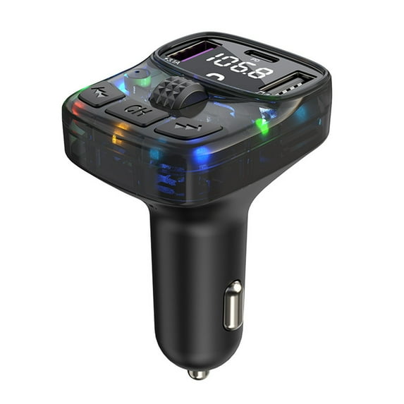 Car Bluetooth Receiver Lossless Sound FM Transmitter MP3 Player ...