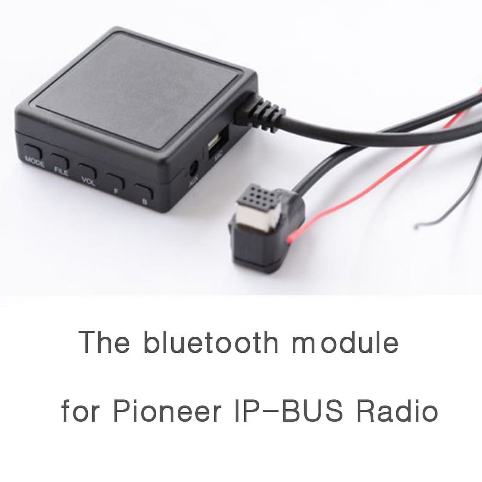Car Bluetooth USB AUX Mic Adapter Wireless Audio Cable For Pioneer(IP-BUS)Radio - Walmart.com
