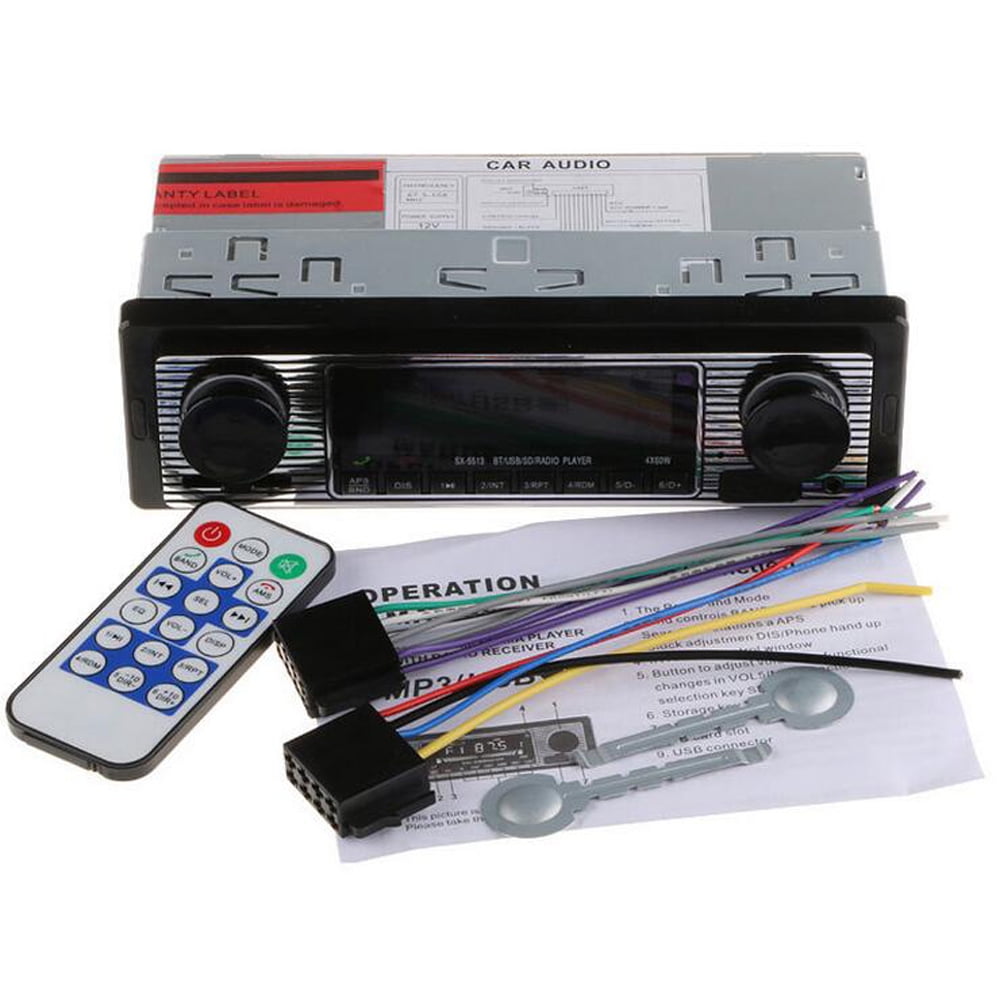Car Bluetooth radio player, 12V stereo FM MP3 and other electronic ...